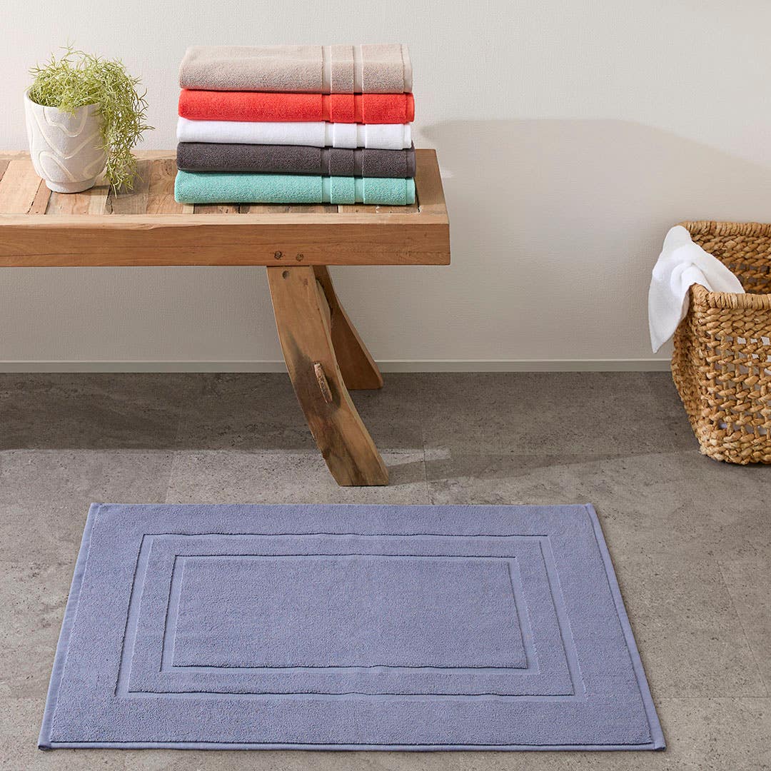Shop Luxury Bath Mat - Azurite Online | Bed Bath N' Table