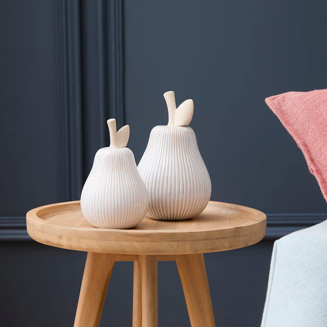 Shop Pear Ceramic Sculpture Large Online |Bed Bath N' Table