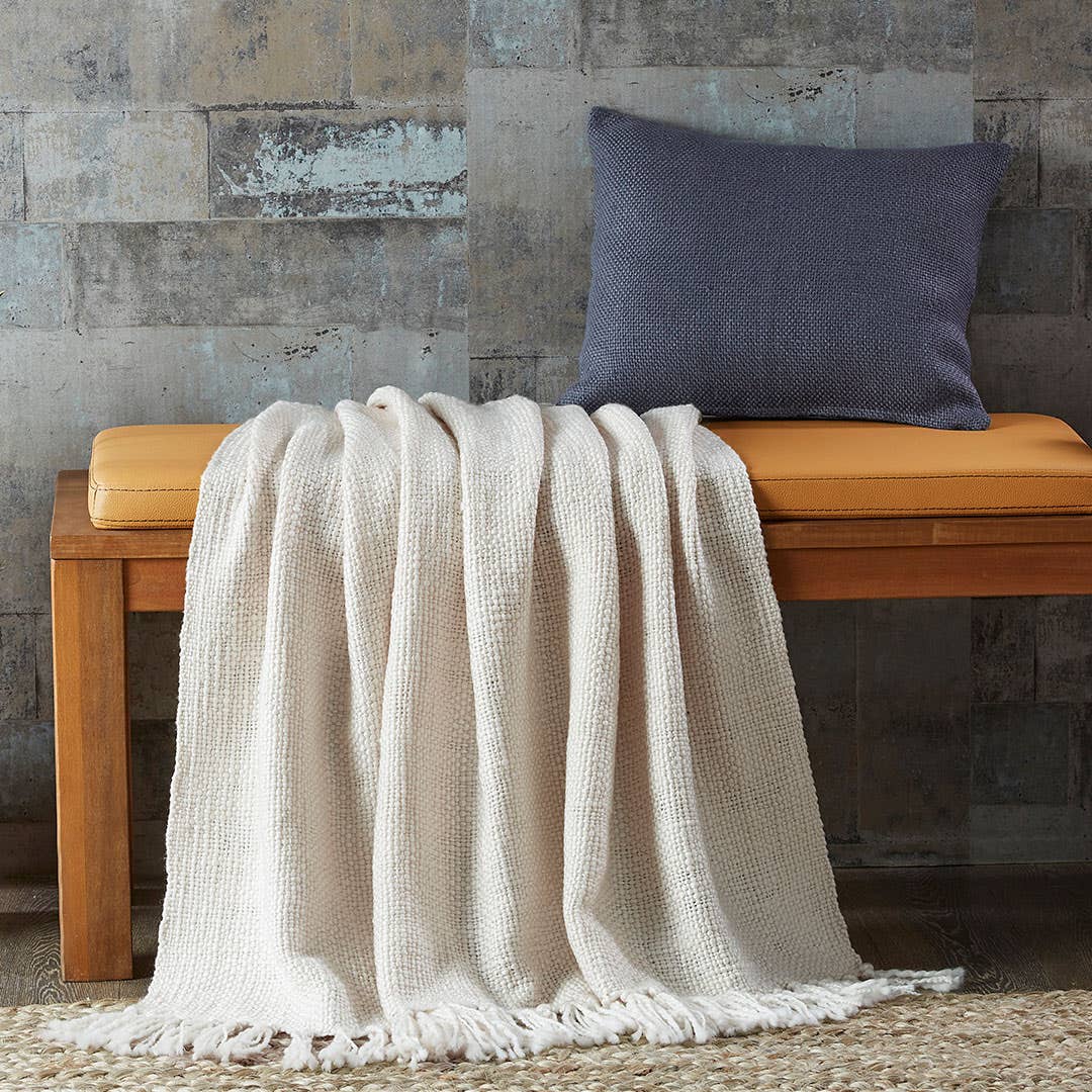 Buy Cambridge Throw - Cream Online | Bed Bath N' Table
