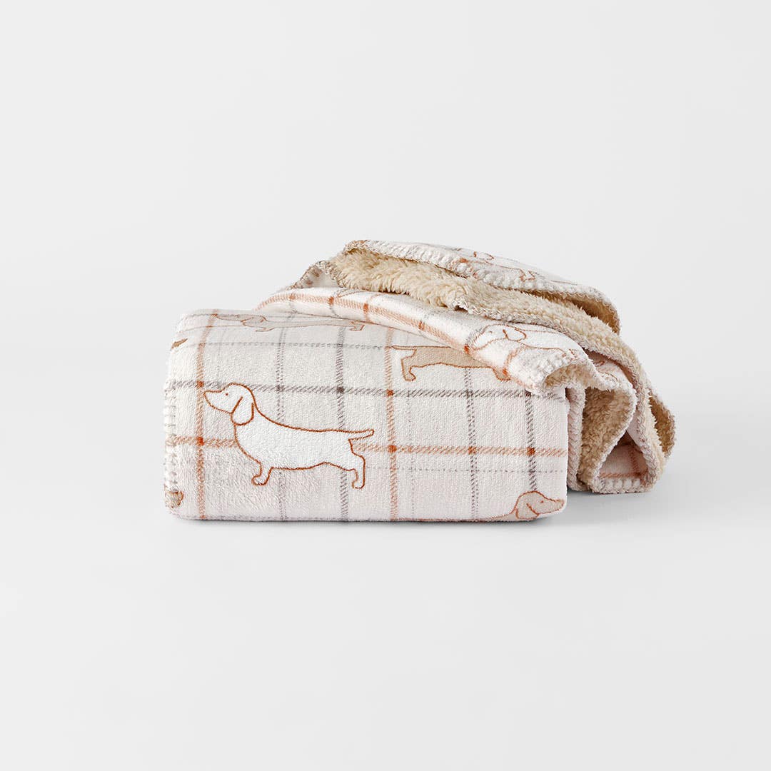 Shop Charlie Sherpa Throw Online | Bed Bath N' Table