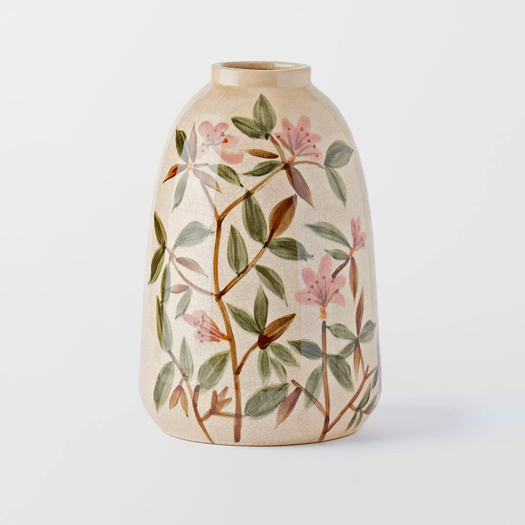 Shop Evergreen Pink Ceramic Vase Large - Multi Online | Bed Bath N' Table