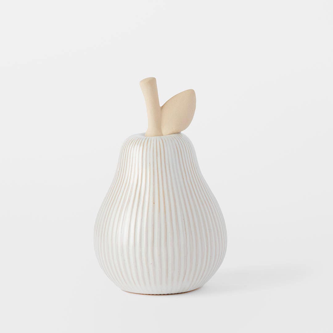 Shop Pear Ceramic Sculpture Small Online |Bed Bath N' Table