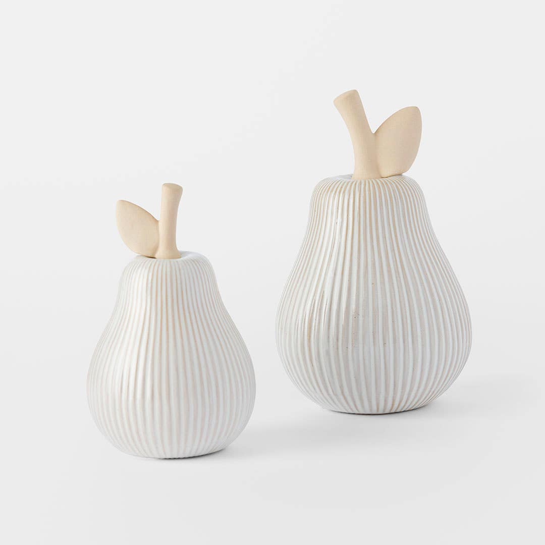 Shop Pear Ceramic Sculpture Large Online |Bed Bath N' Table
