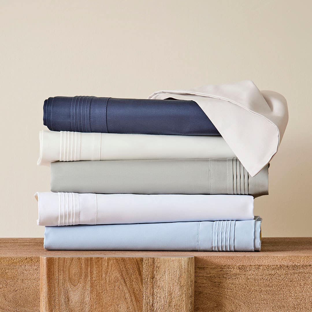 Buy Luxe Sheet Set - Cashmere Blue Online | Bed Bath N' Table