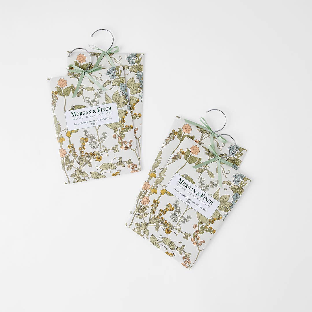 Shop Swinden Scented Hanging Sachets - Fresh Linen Online | Bed Bath N ...
