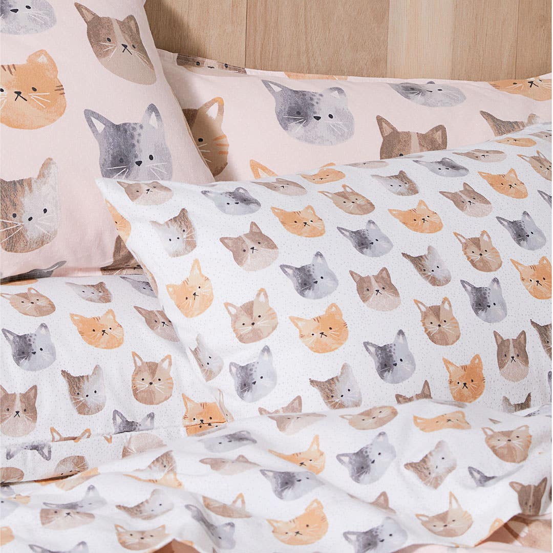 Shop Nala Flannelette Quilt Cover Set Online | Bed Bath N' Table